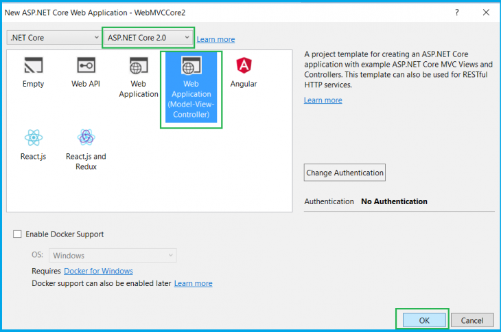 Deploying Asp Core 2 0 Mvc Application To Azure Web Apps Using