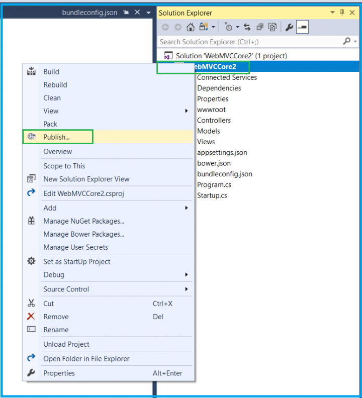 Deploying Aspnet Core 20 Mvc Application To Azure Web Apps Using