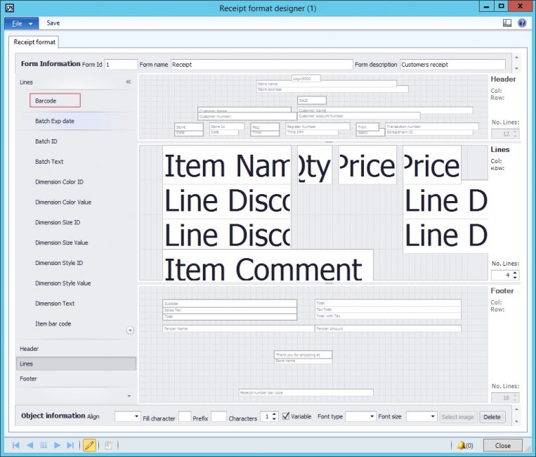 How to Adding Customized Content on a Receipt Generated from MPOS