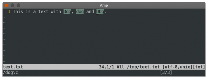 3 Ways of Making Case Insensitive Search in Vim/Vi - SysTutorials
