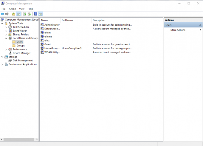 How to Change Windows User Name on Windows 10 Using Computer Management ...