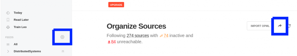 How to Migrate RSS Feed Readling List from Feedly to Follow.it - SysTutorials